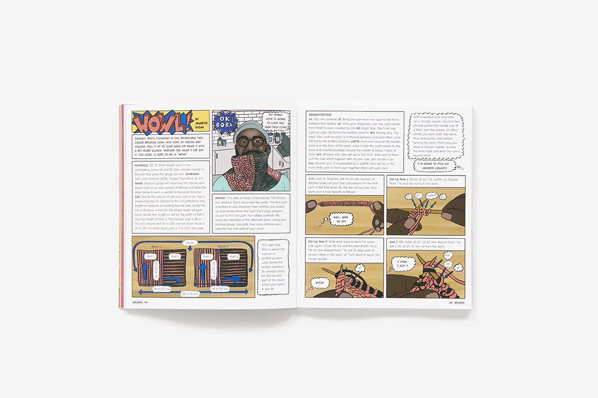 Knitstrips: The World’s First Comic-Strip Knitting Book – CMYK Bookstore