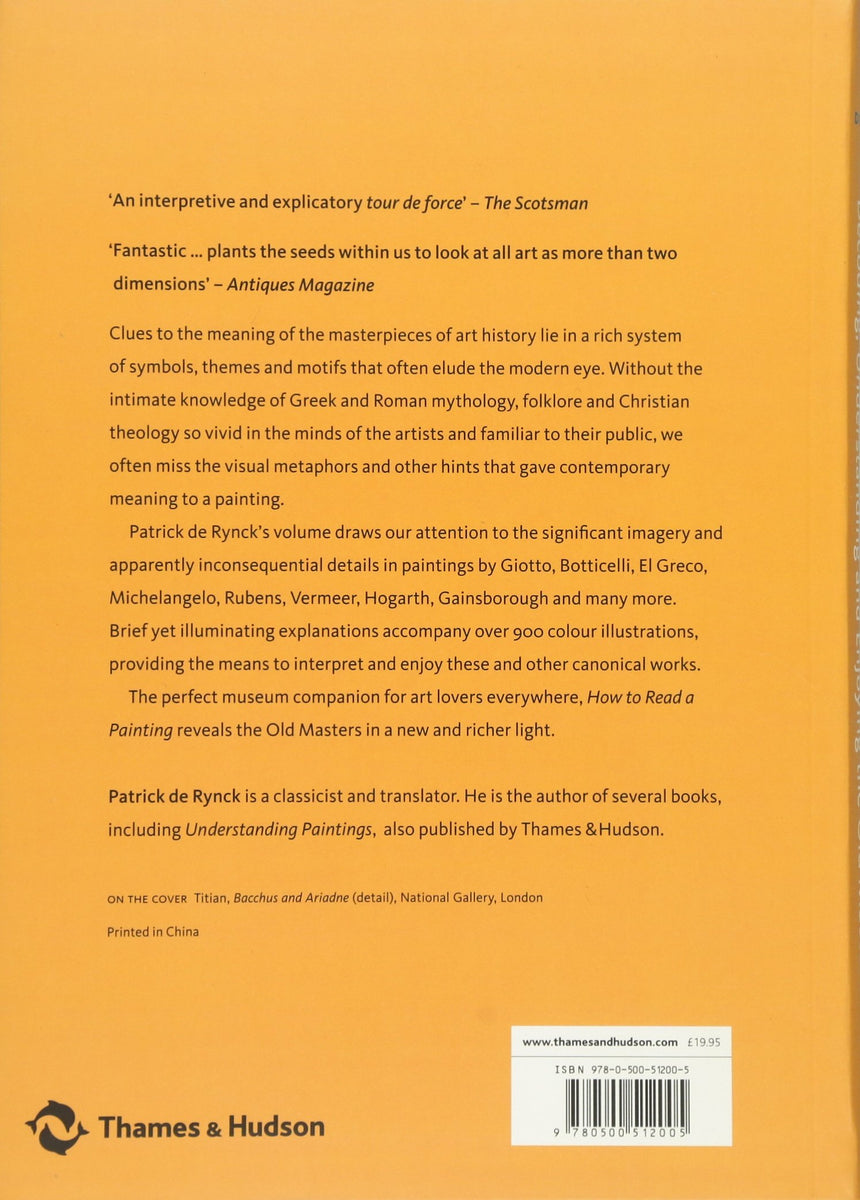 How to Read a Painting – CMYK Bookstore